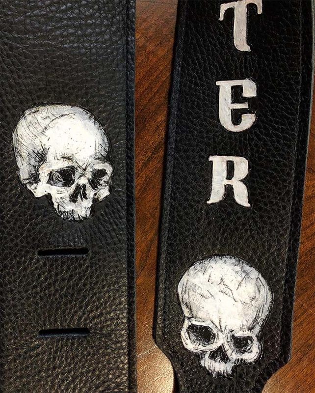 Simple Black Guitar Strap – BurnWizard